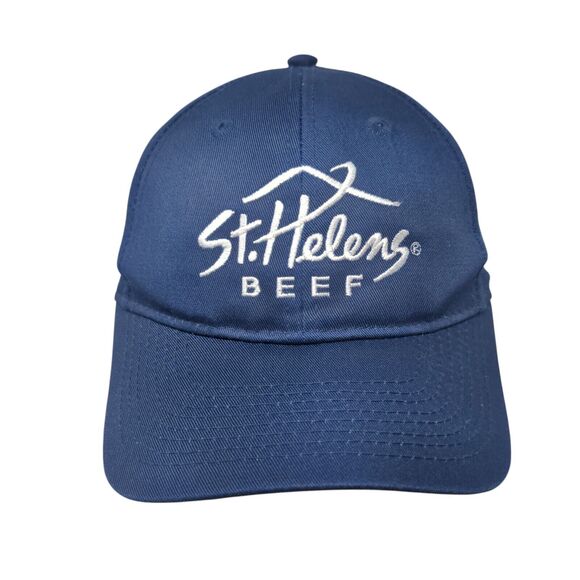 Port Authority | Accessories | St Helens Beef Slideback Hat Blue Os ...
